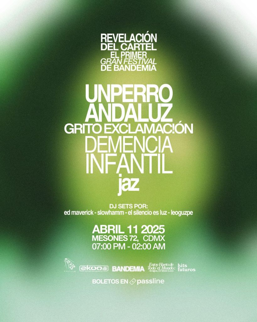 El primer cartel de Bandemia está a la vuelta de la esquina, y será ...